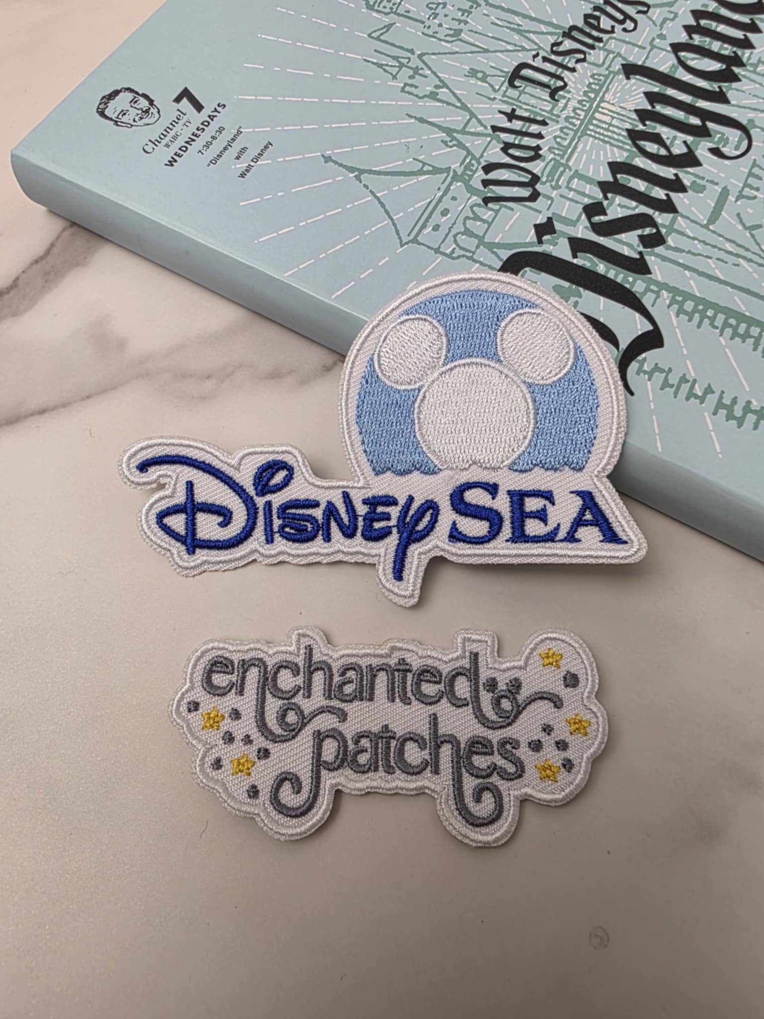 4" Happiest Japan Tokyo Sea Park Castle Logo Embroidered Iron On Patch – Enchanted Patches