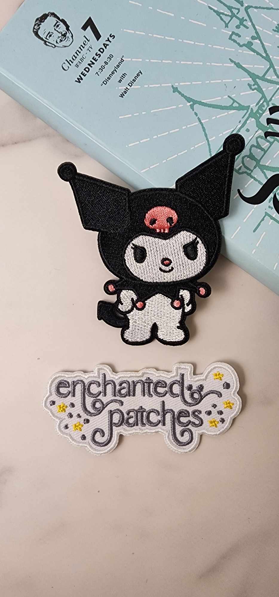 3" Anime Japanese Black Bunny Rabbit Embroidered Iron On Patch ...