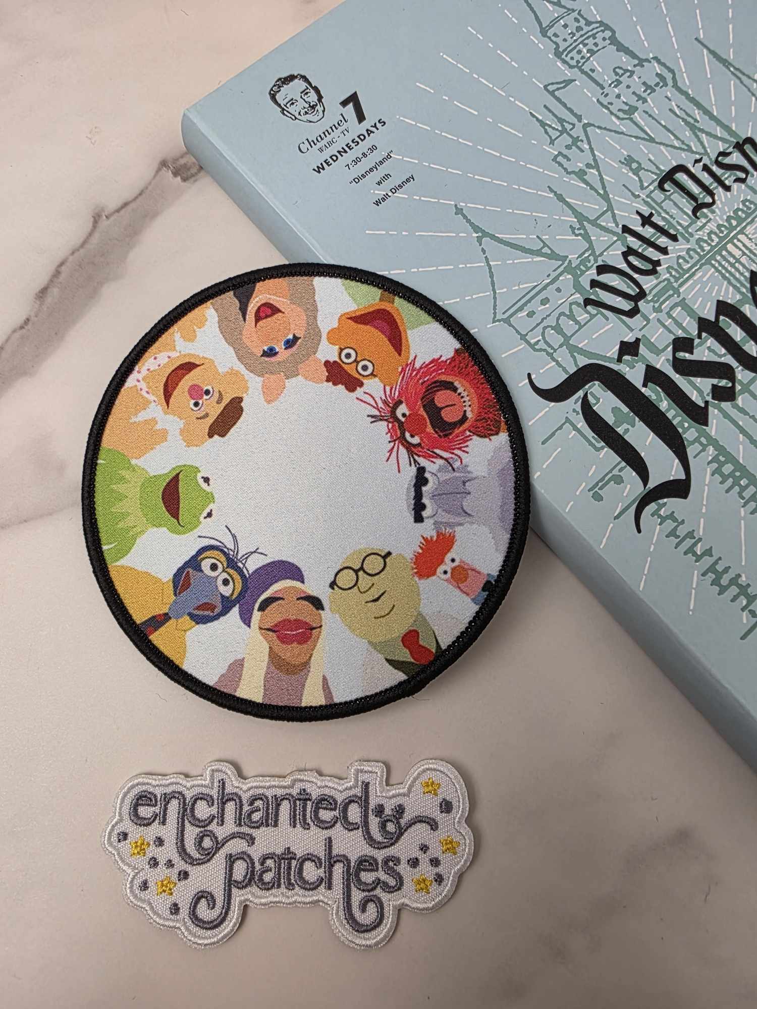 4" Muppets Puppets Entire Gang Printed Iron On Patch – Enchanted Patches