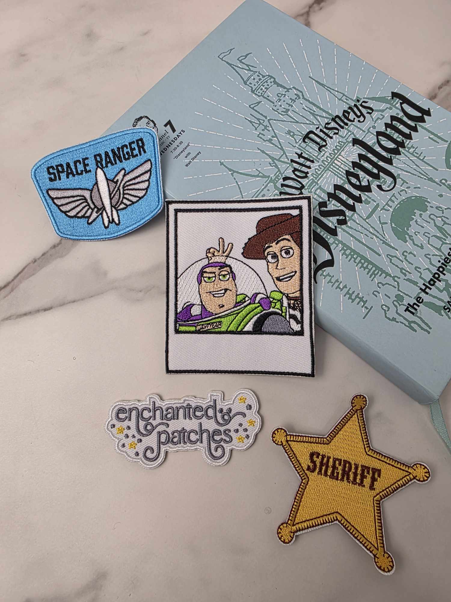3pc Set - 3" Space Ranger Cowboy Sheriff Badge Embroidered Iron On Pat ...
